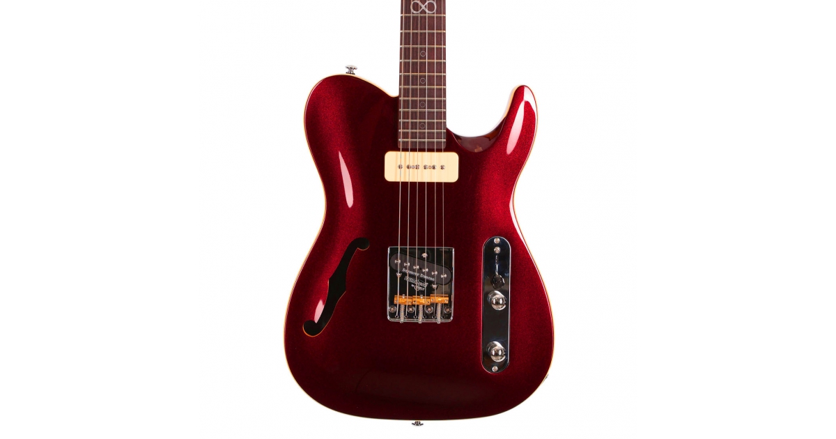 Chapman 電吉他 PRO 系列 ML3 Thinline Pro Classic 亮光金屬糖果紅 Candy Red 韓國廠