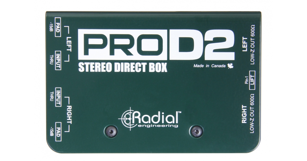 Radial PRODI 被動式 DI BOX